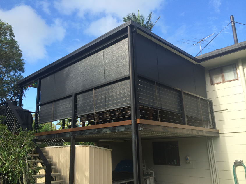 Verandah Exterior Blinds - SHADES-R-US